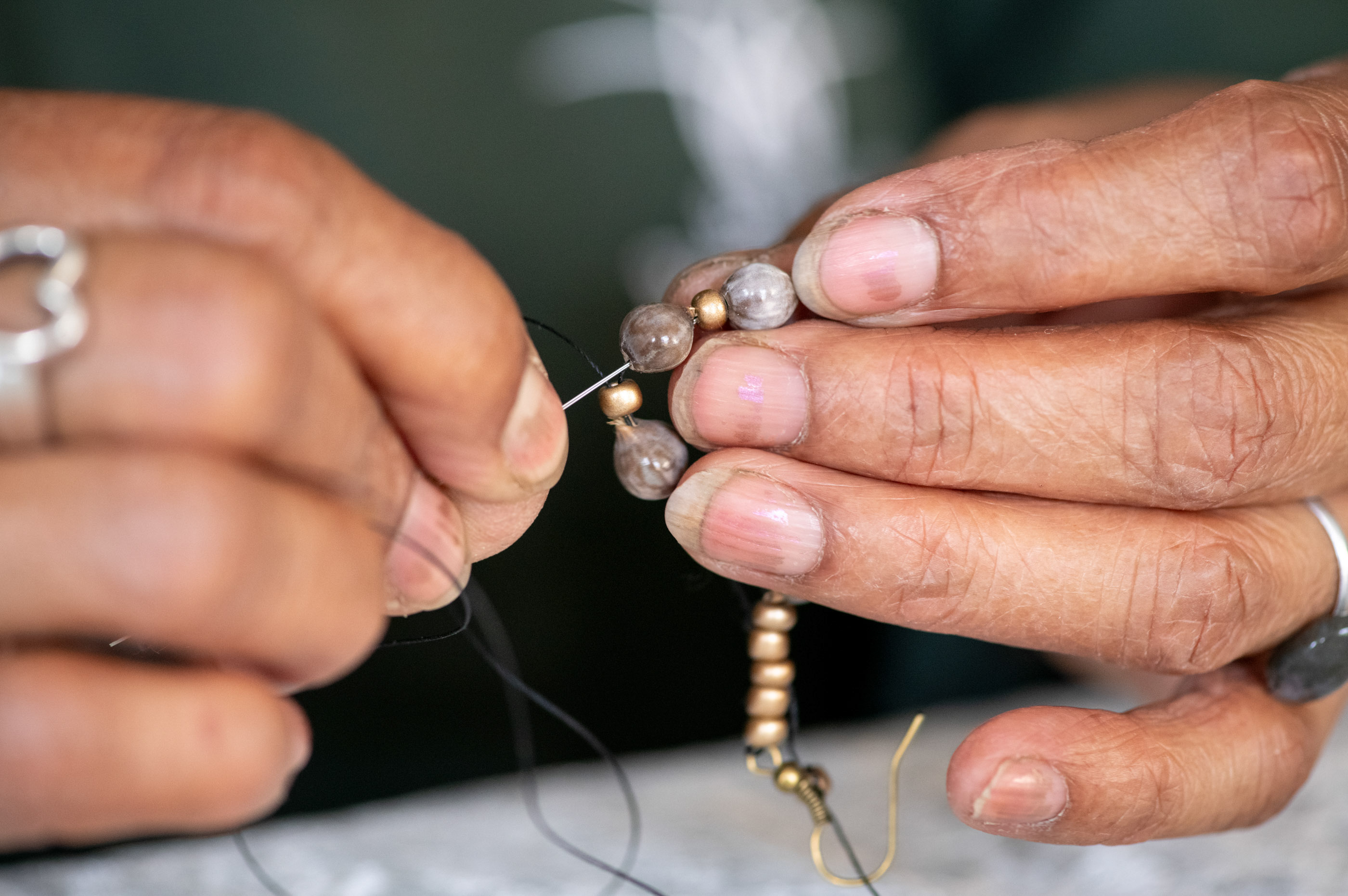 Make DIY Hoop Earrings with Coix Lacryma-Jobi - Brooklyn Botanic Garden