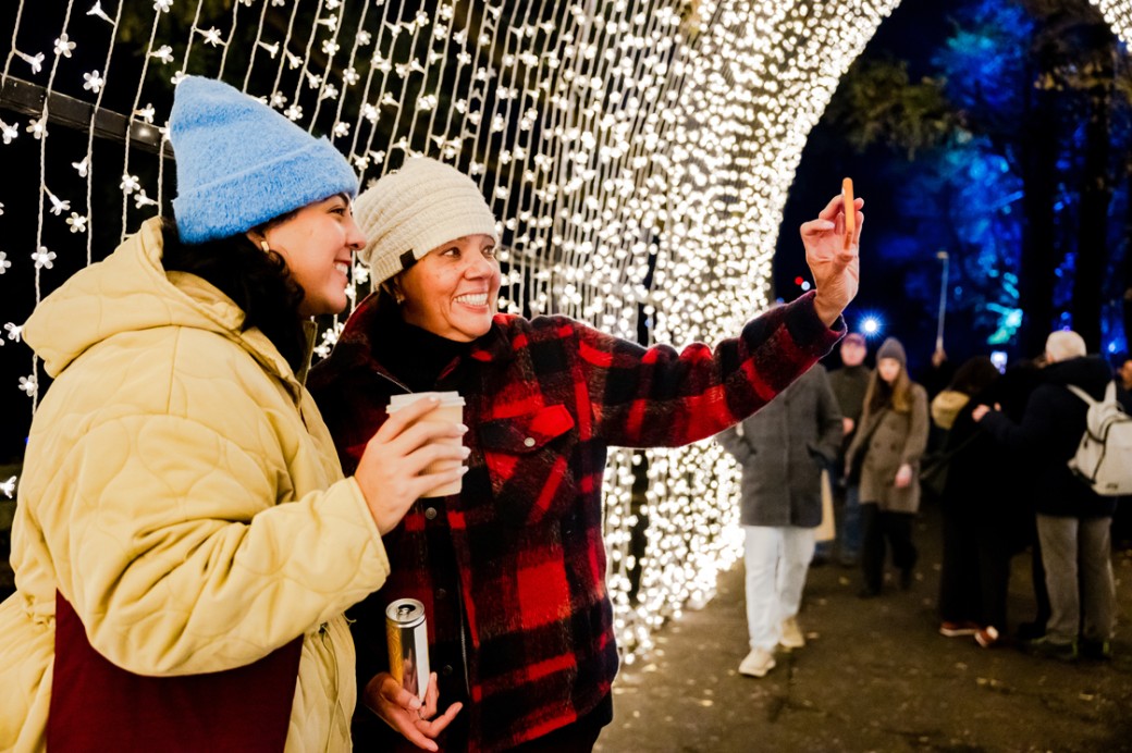 Lightscape - Brooklyn Botanic Garden